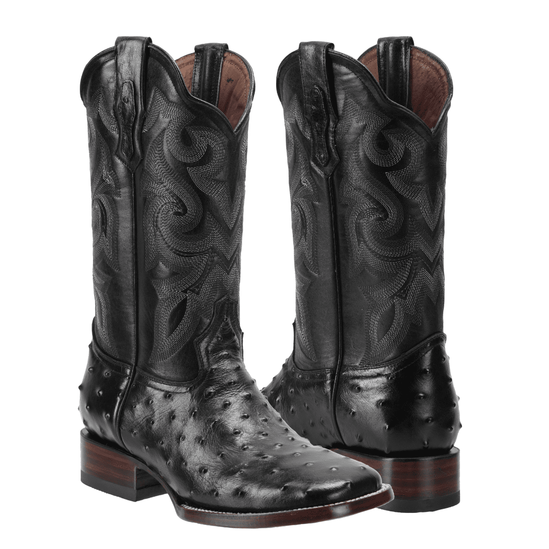 BD701 Rodeo Boot Ostrich Clone Brown | Botas de Rodeo para Hombre | Joe ...